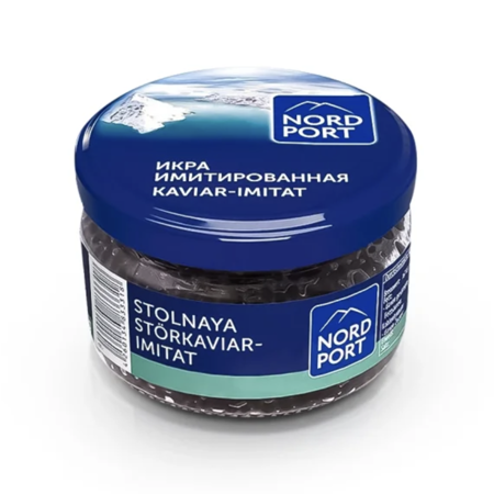 Kavijar crni jesetre imitacija "Nord Port" 200g - VASILISA trgovina