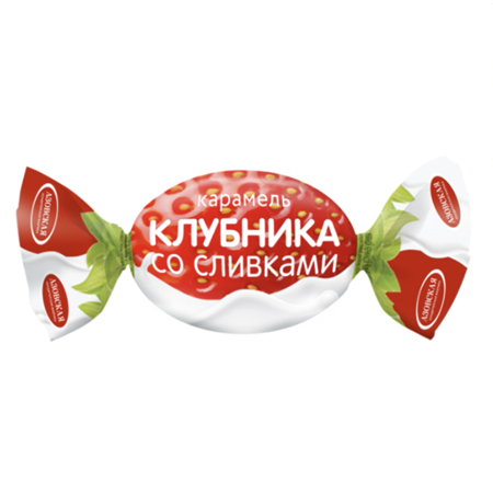 Karamel bomboni "Jagoda sa vrhnjem" u rinfuzi 100g - VASILISA trgovina